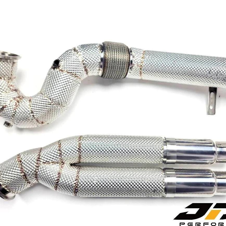 JDY Performance Downpipe & Midpipe kit For RS3 8V/TTRS 8S, F3 RSQ3, 8Y ...